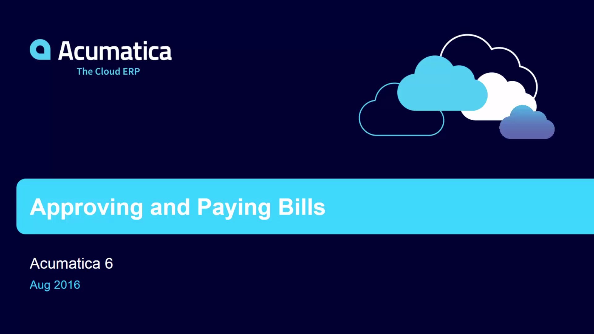Accounts Payable Software Acumatica Accounts Payable Solutions