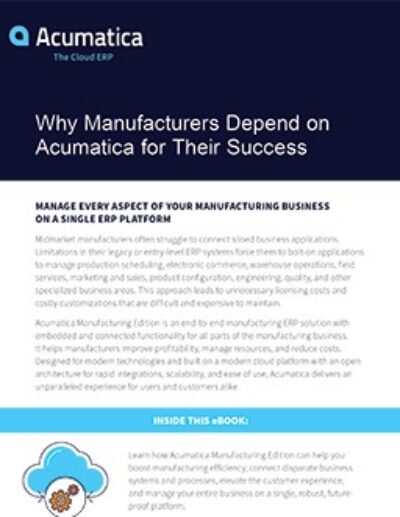 Manufacturing Management Software | ERP System for Manufacturing